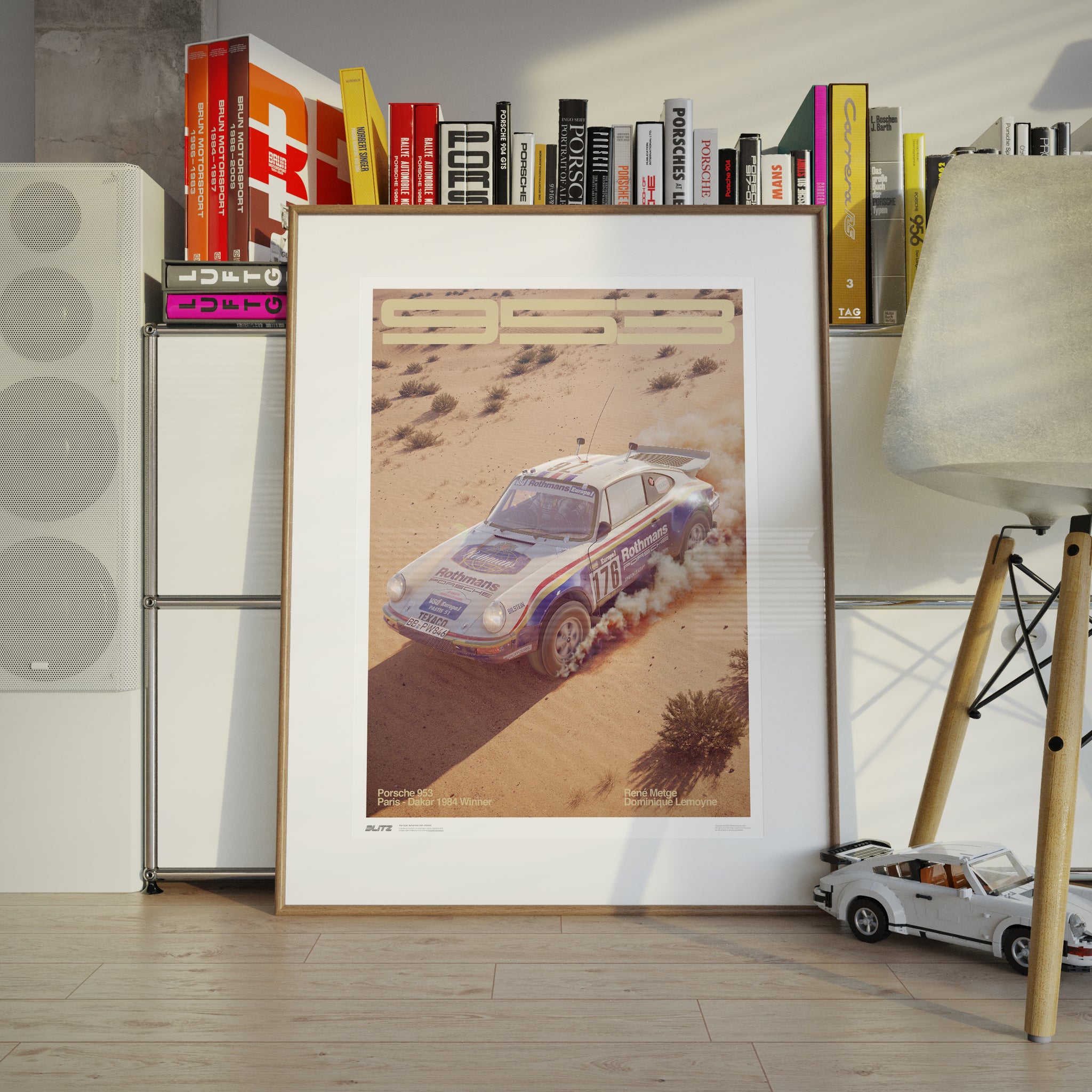 PORSCHE 953 - 1984 PARIS-DAKAR RALLY WINNER - PORSCHE 911 CARRERA SC ...